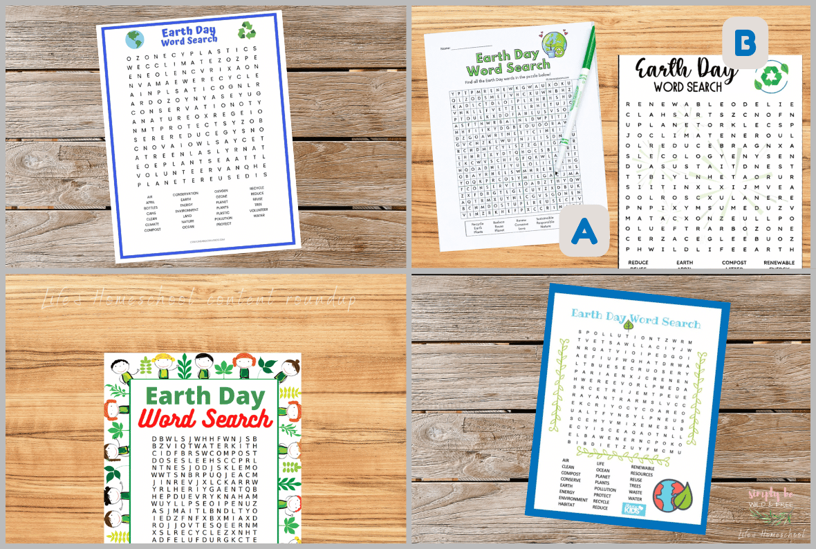 Awesome Earth Day Printables for Kids